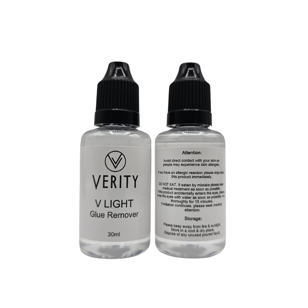 Verity V-Light Glue Removal Solution Bottle – Verity Hair